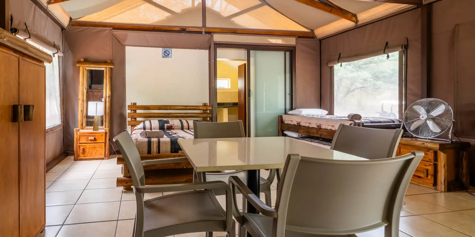 Tent Houses at Buffelspoort Resort | ATKV